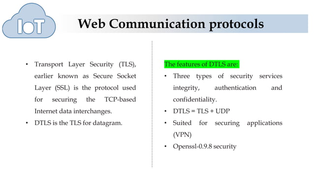 web communication protocols in IoT | PPTX | Internet | Computing