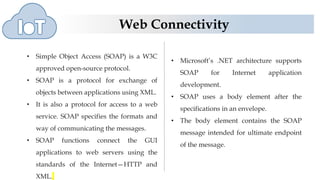 web connectivity in IoT | PPTX
