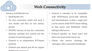 web connectivity in IoT | PPTX