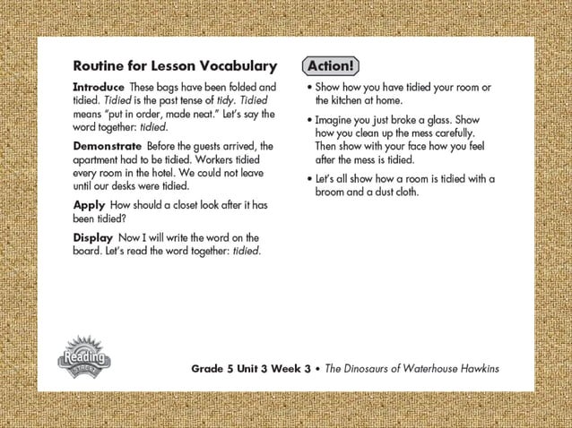 U3 w3the dinosaurs of waterhouse hawkins | PPTX