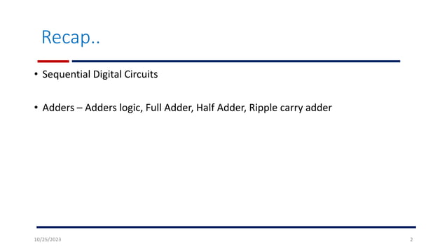 Arithmetic Circuits | PPT