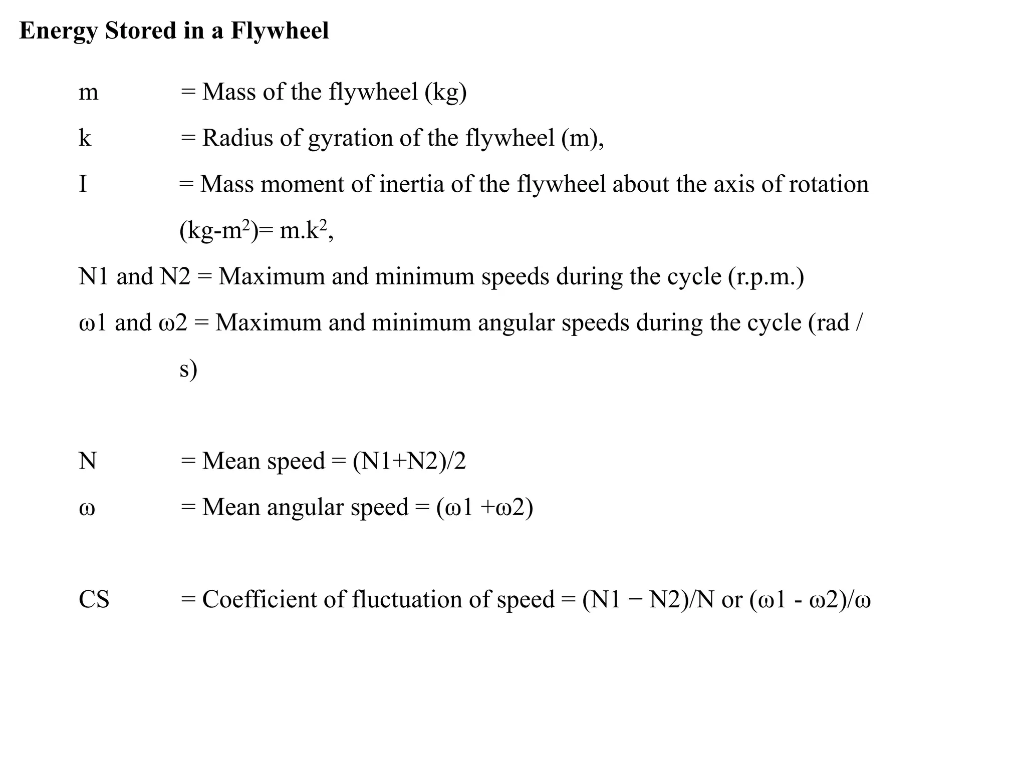 U4 design of flywheel | PPTX