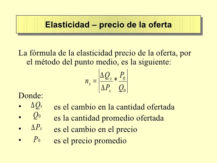 U4. elasticidad
