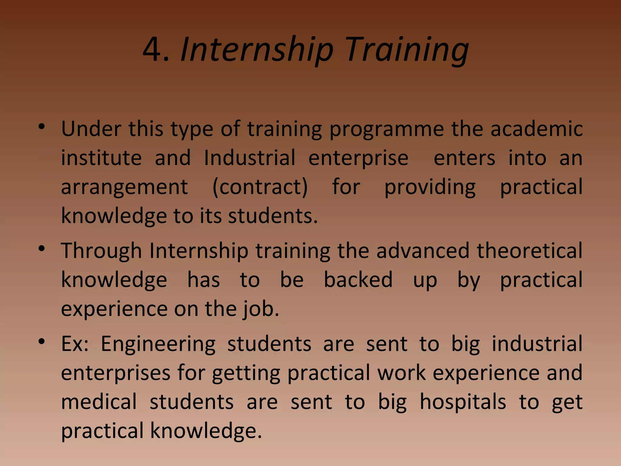 Training Methods, Techniques & Pedagogy, Training aids & Tools, Facilities for Training | PPT