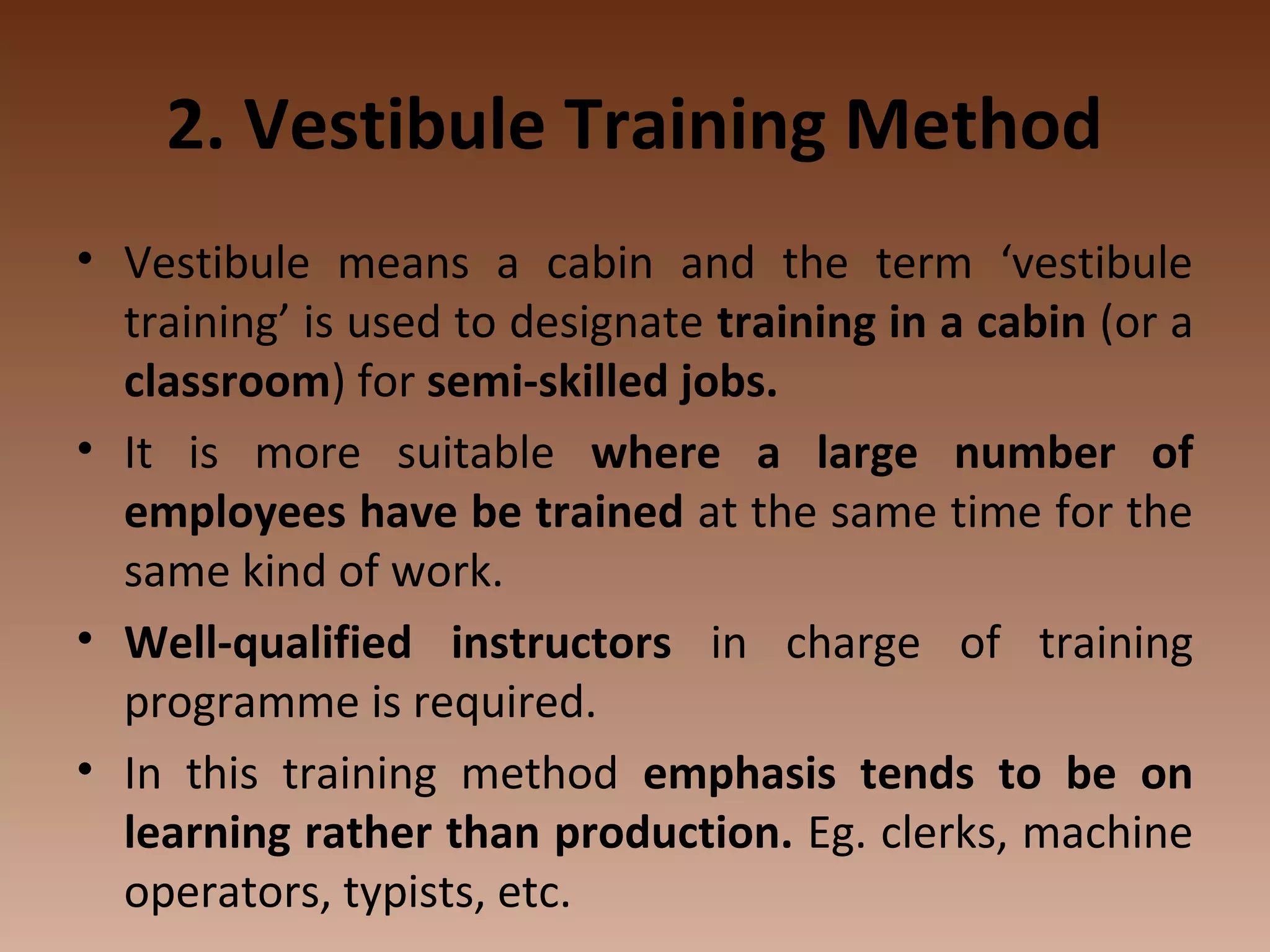 Training Methods, Techniques & Pedagogy, Training aids & Tools ...