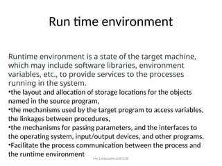 U4-p2 Run TIme Environment SOurce language.ppt