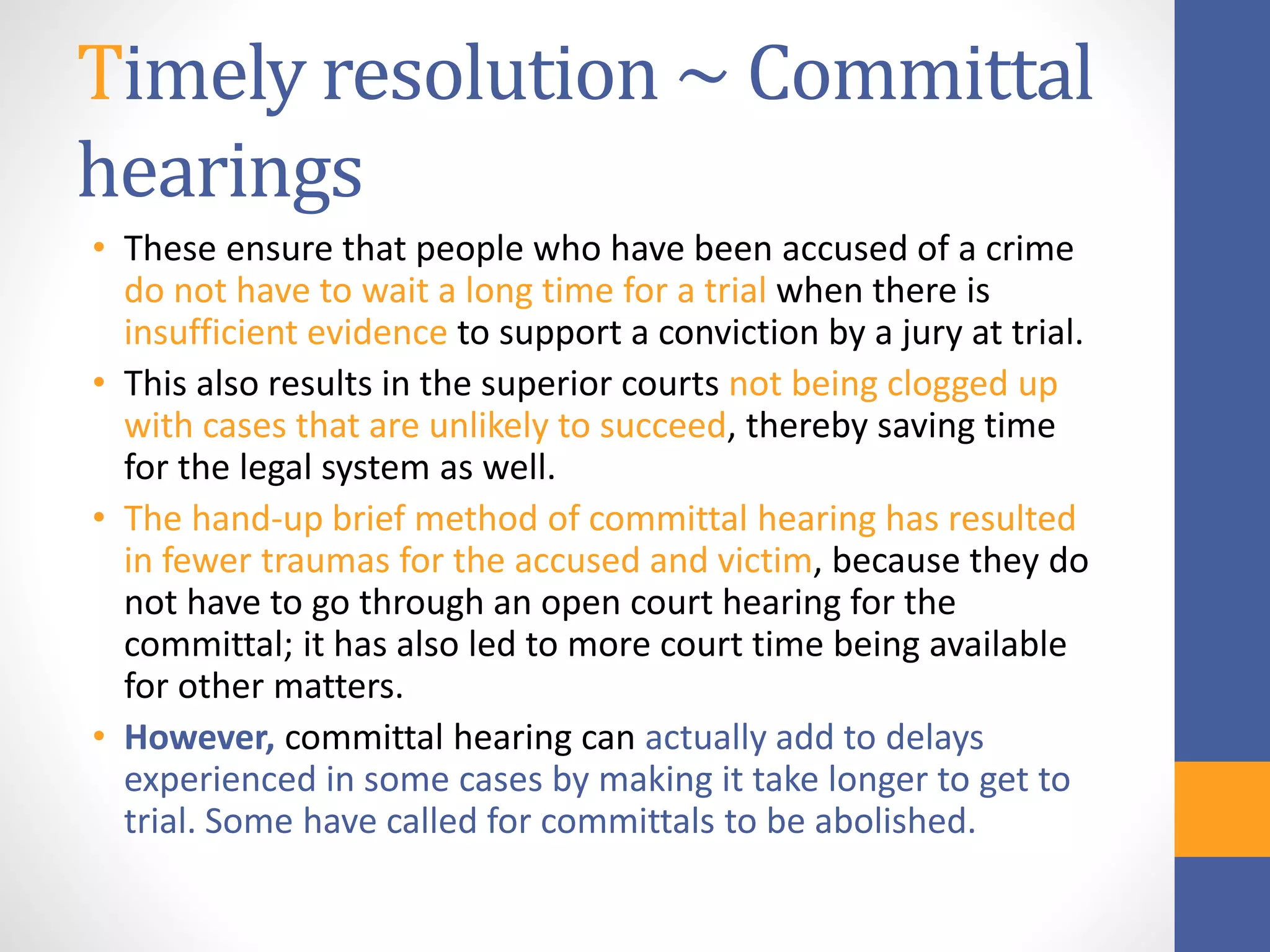 U402 a court processes and procedures (working progress) | PPT