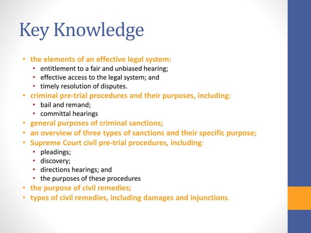 U402 a court processes and procedures (working progress) | PPT