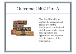 U402part a theadversarysystem | PPT