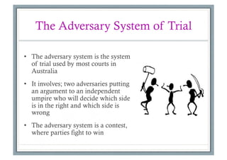 U402part a theadversarysystem | PPT