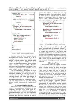 Crosscutting Specification Interference Detection at Aspect Oriented UML-Based Models: A ...