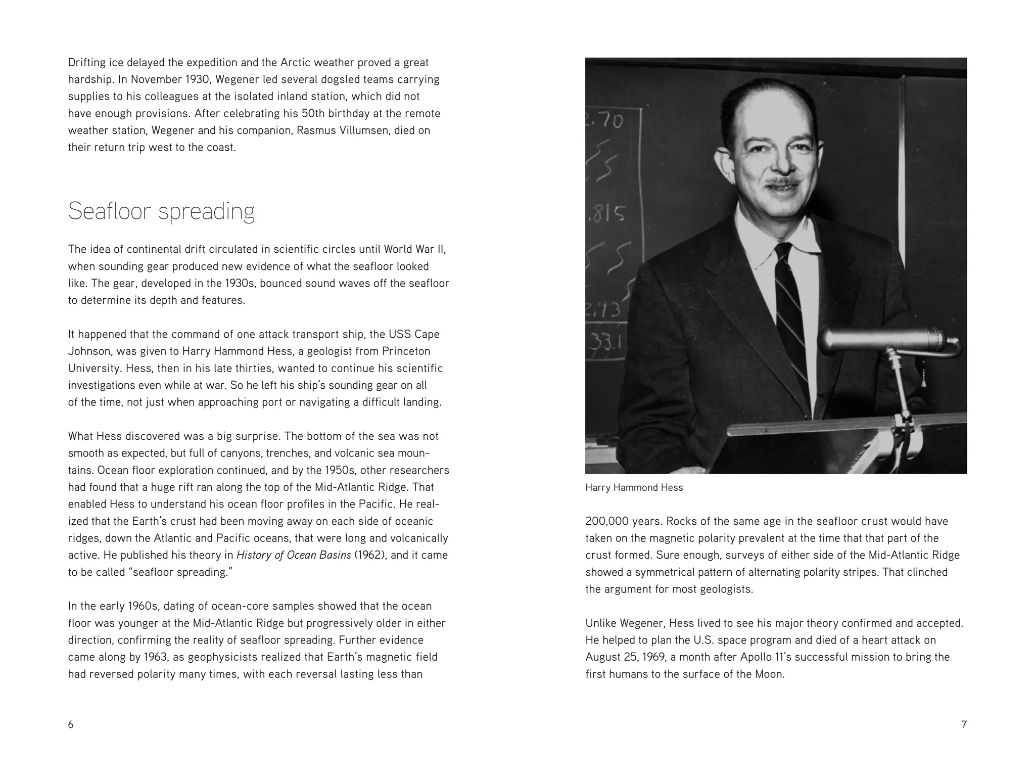 Unit 4: Alfred Wegner & Harry Hess | PDF