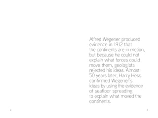 Unit 4: Alfred Wegner & Harry Hess | PDF