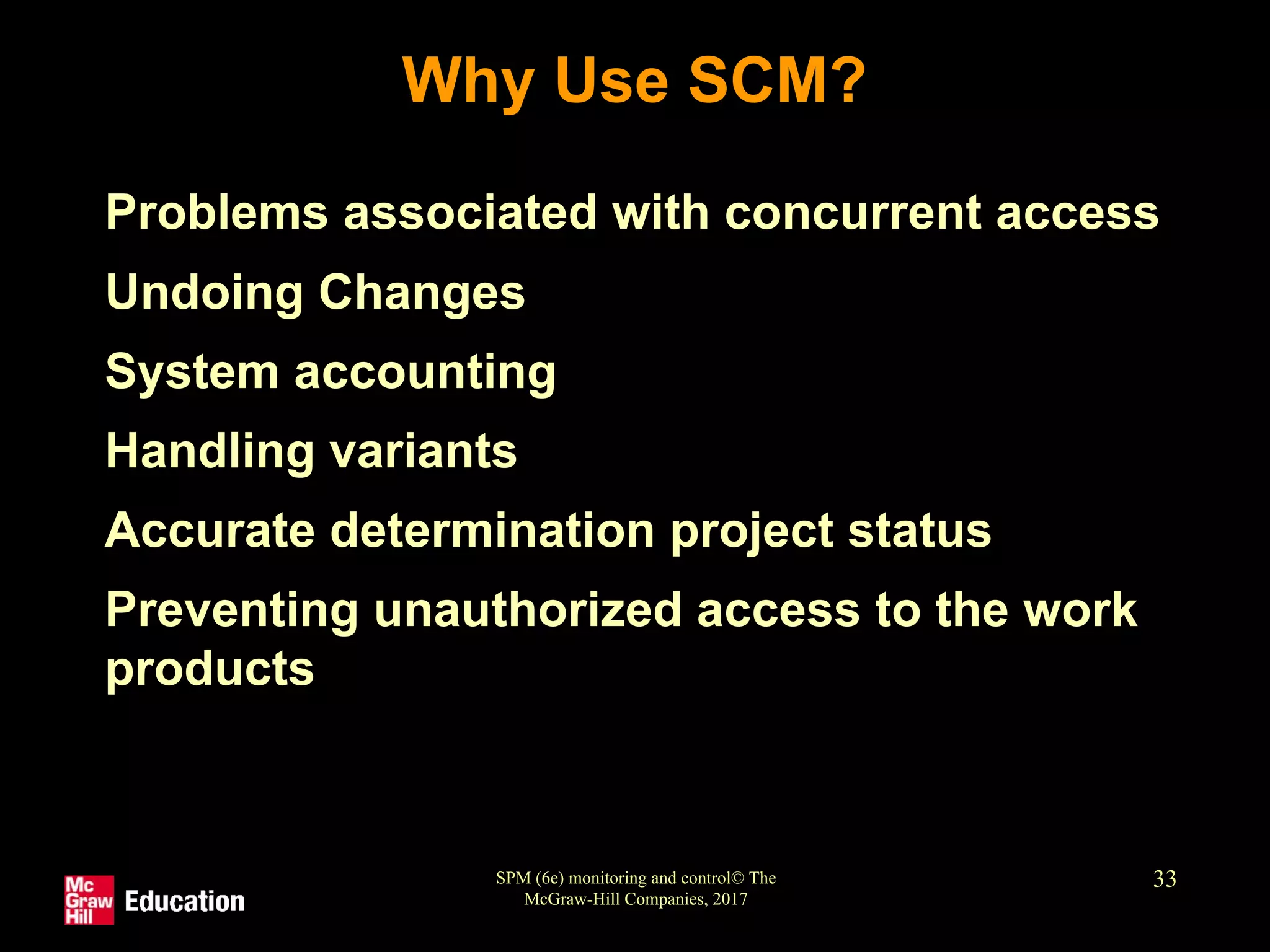 Chapter 09 Monitoring and control | PDF