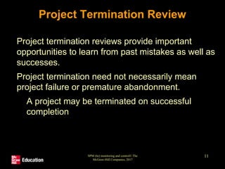 Chapter 09 Monitoring and control | PDF