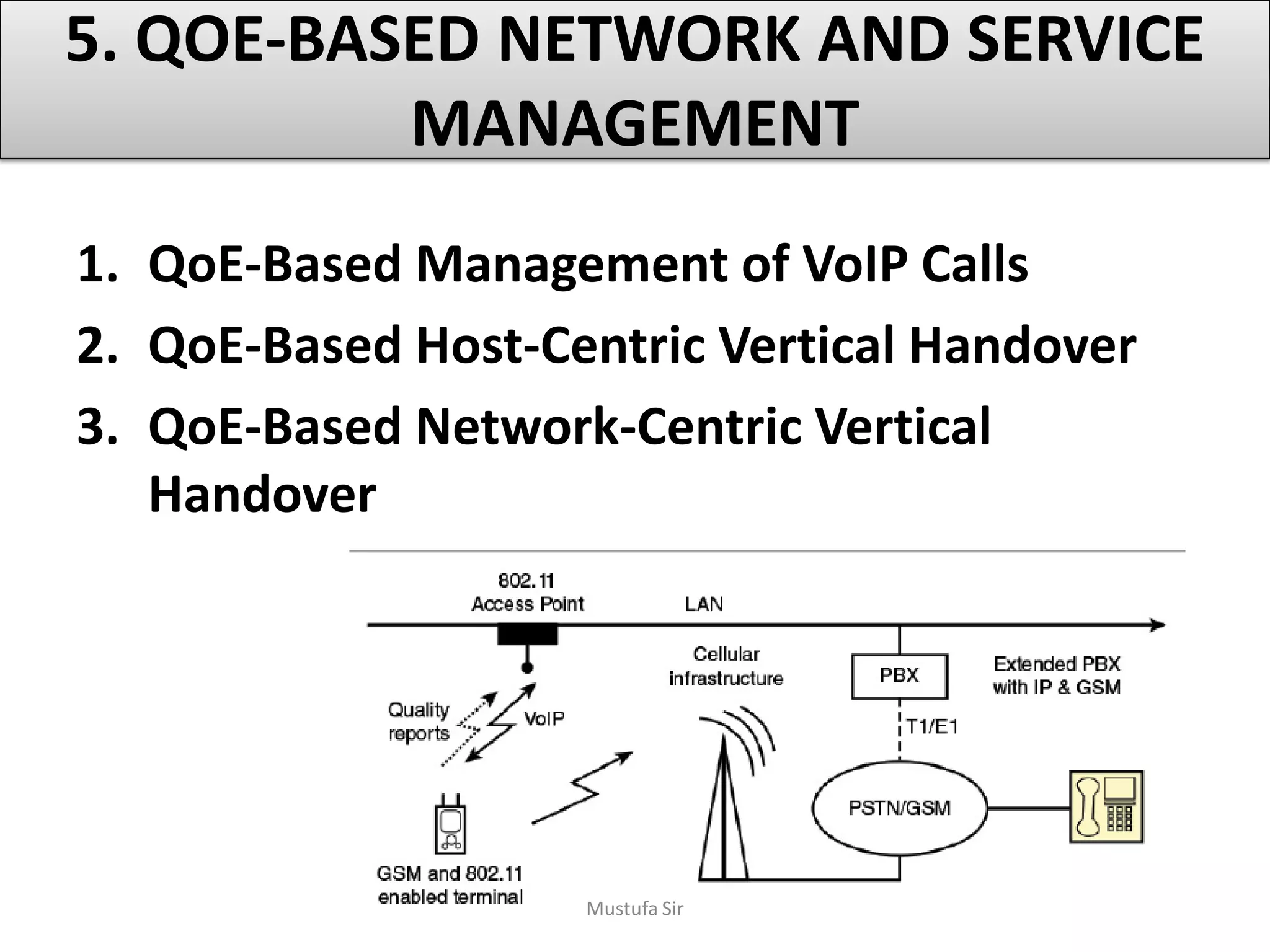 Network Design Implications of QoS and QoE | PDF