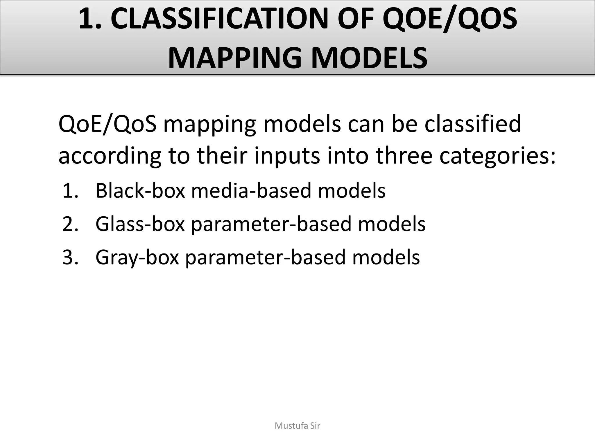 Network Design Implications of QoS and QoE | PDF