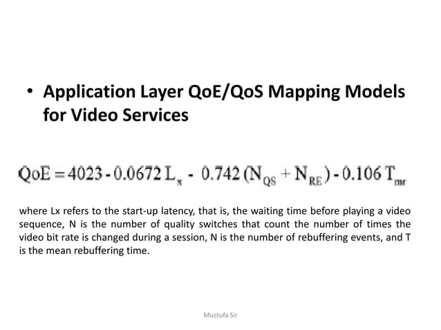 Network Design Implications of QoS and QoE | PDF | Computer Networking | Computing