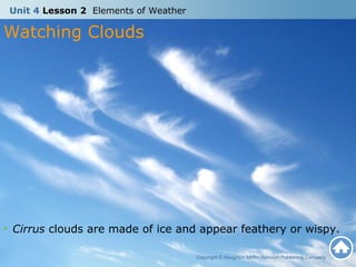 U4L2 - Elements of Weather | PPT