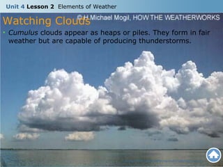 U4L2 - Elements of Weather | PPT