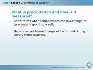 U4L2 - Elements of Weather | PPT