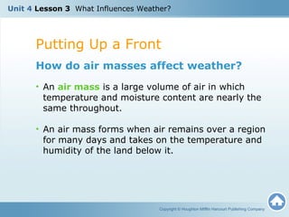U4L3 - What Influences Weather? | PPT