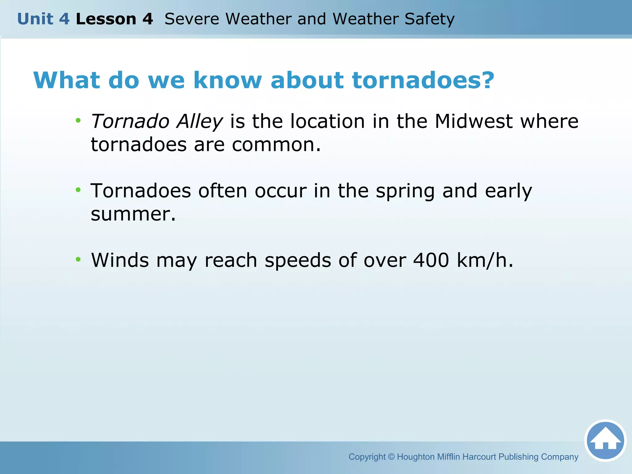 U4L4 - Severe Weather and Weather Safety | PPT