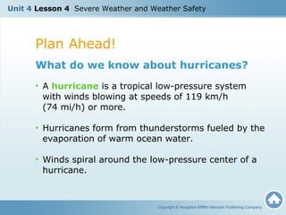 U4L4 - Severe Weather and Weather Safety | PPT