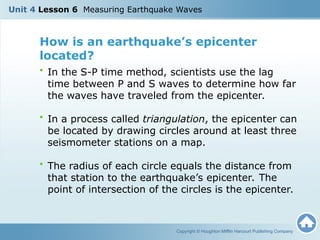 Measuring Earthquake Waves- Science Fusion.ppt