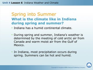 U4L6 - Indiana Weather and Climate | PPT