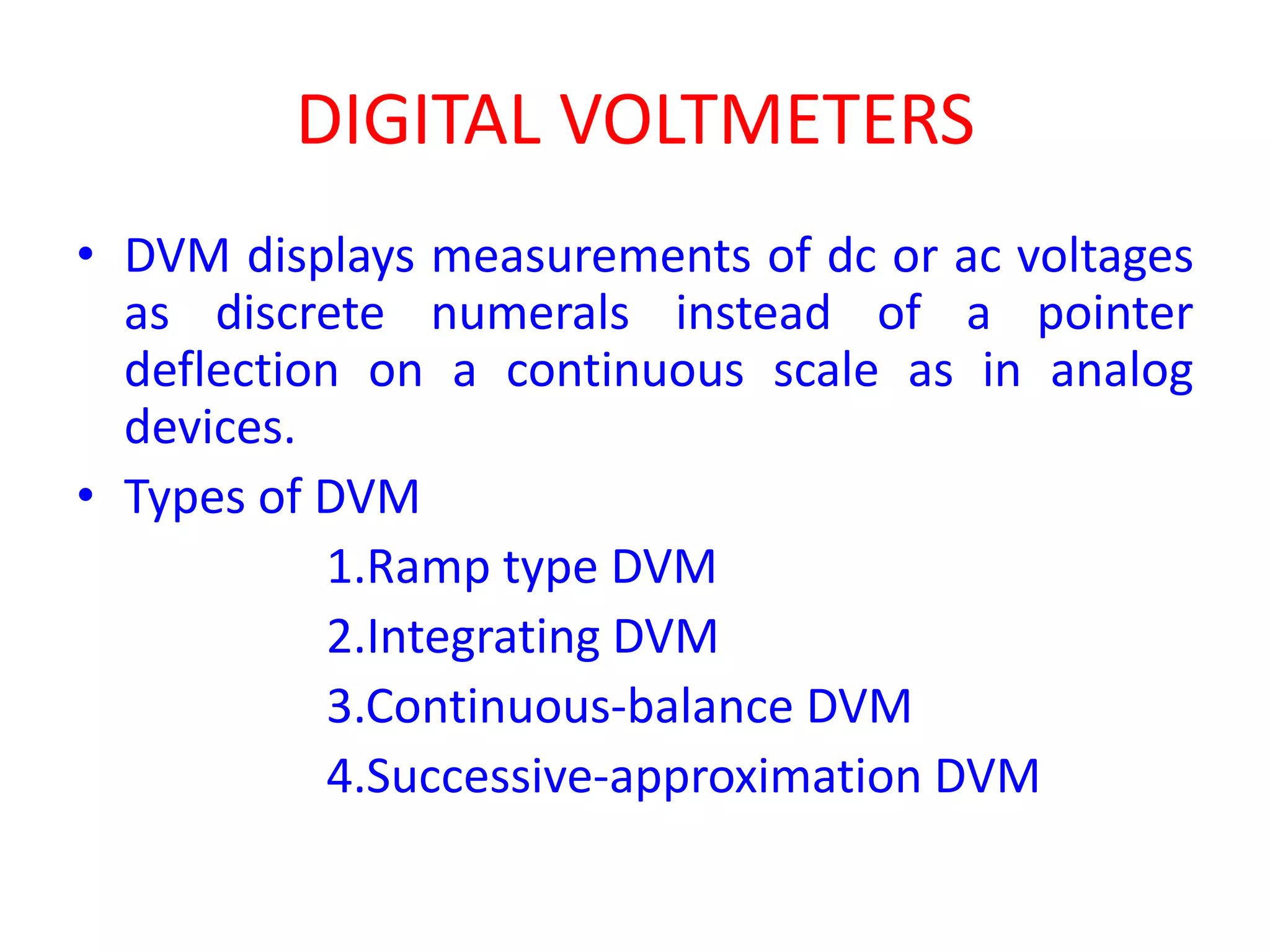 U 4 ramp digital voltmeter | PPTX