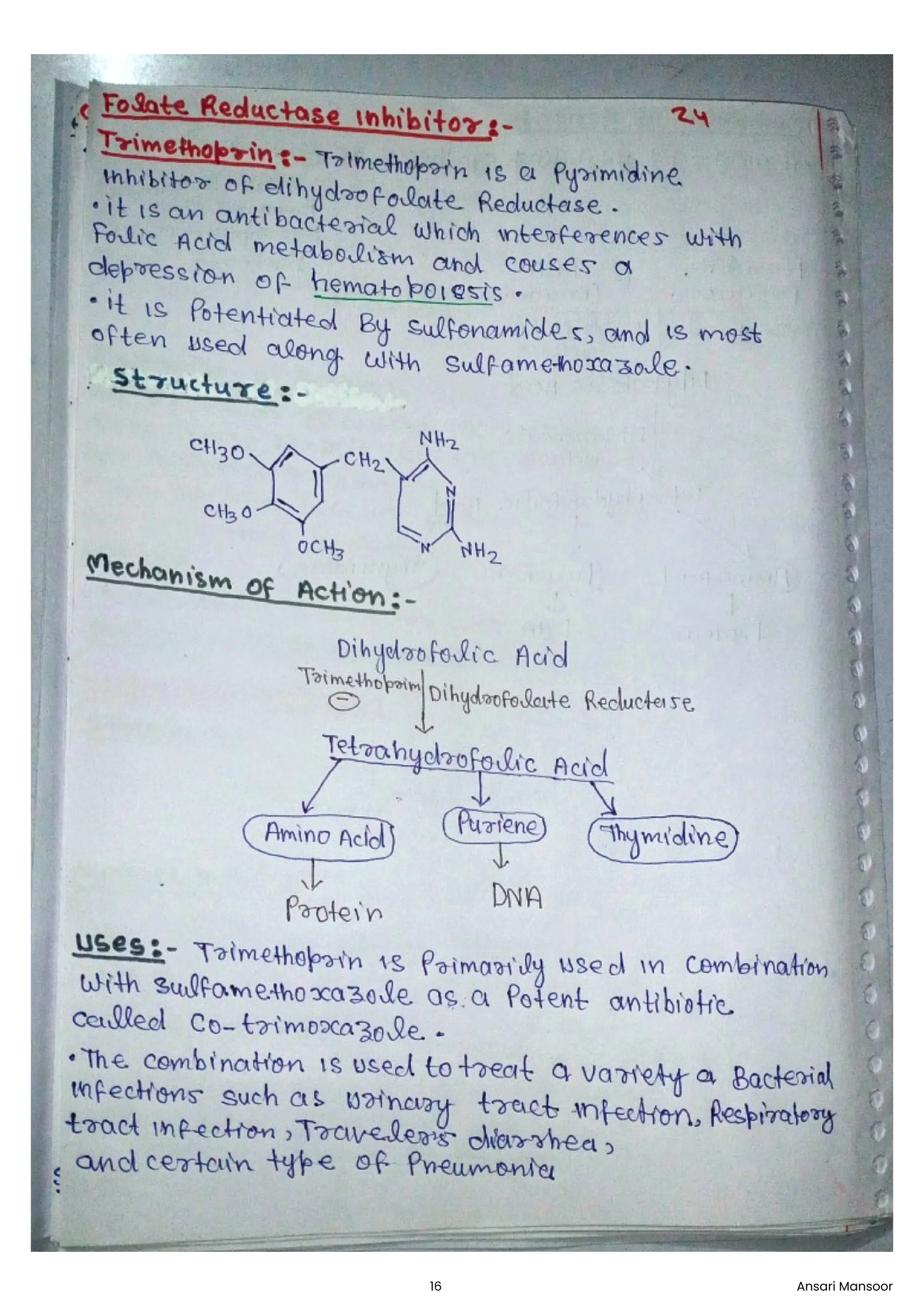 U_4.Medicinal Chemistry 3rd .B pharm 6th sem AKTU.Mansoor Ansari .pdf