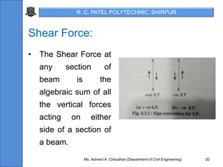 U4 shear force and bending moment | PPTX