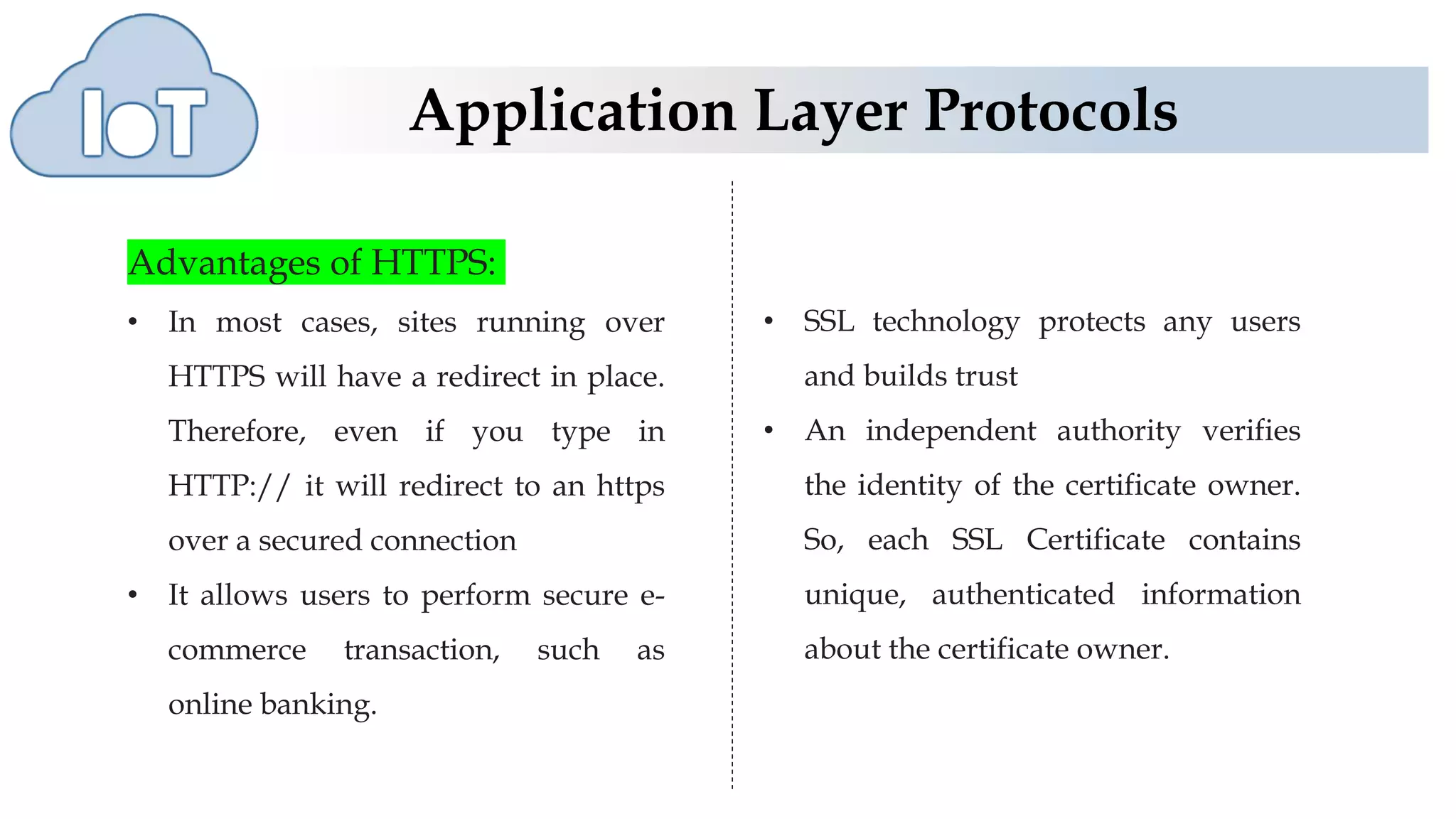 Application layer protocols | PPTX