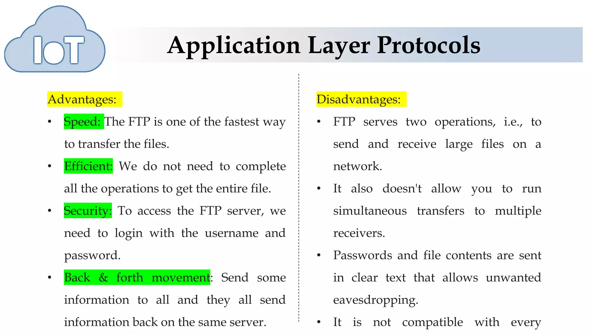 Application Layer Protocols Pptx Computer Networking Computing 3343