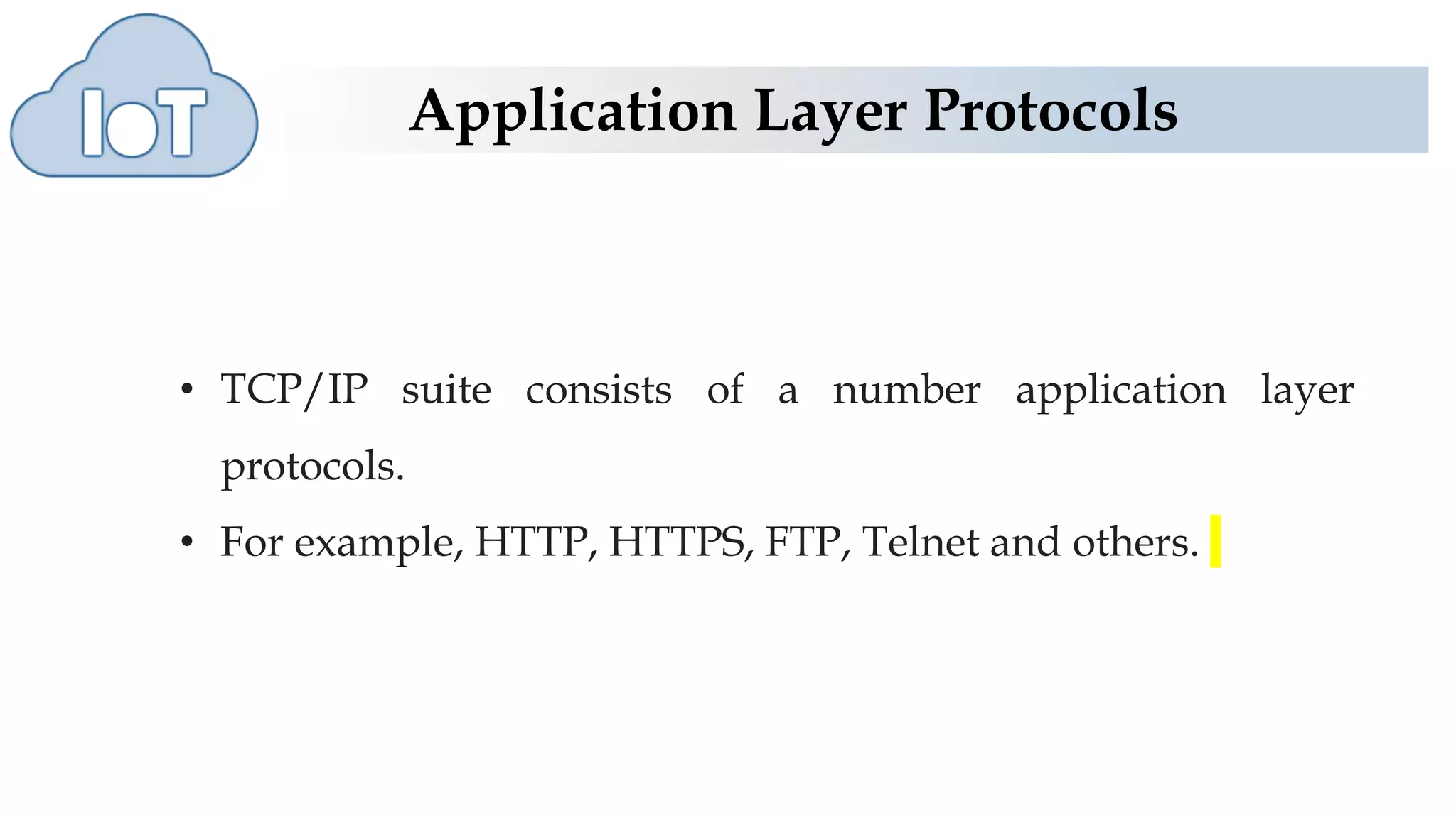Application layer protocols | PPTX