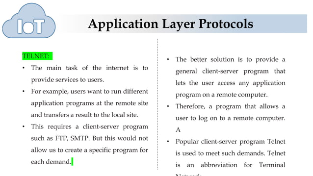 Application layer protocols | PPT