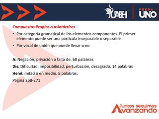 Signos y Acentos Vocales Griegas sufijos y prefijos. | PDF