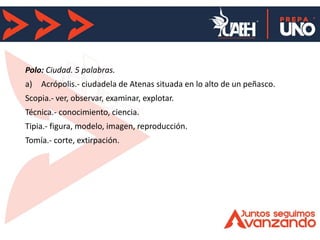 Signos y Acentos Vocales Griegas sufijos y prefijos. | PDF
