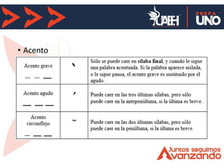 Signos y Acentos Vocales Griegas sufijos y prefijos. | PDF