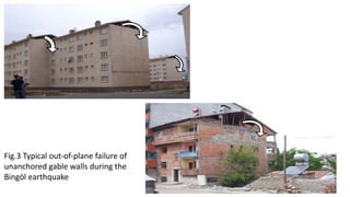 TYPICAL DAMAGE AND FAILURE OF MASONRY BUILDINGS | PPTX