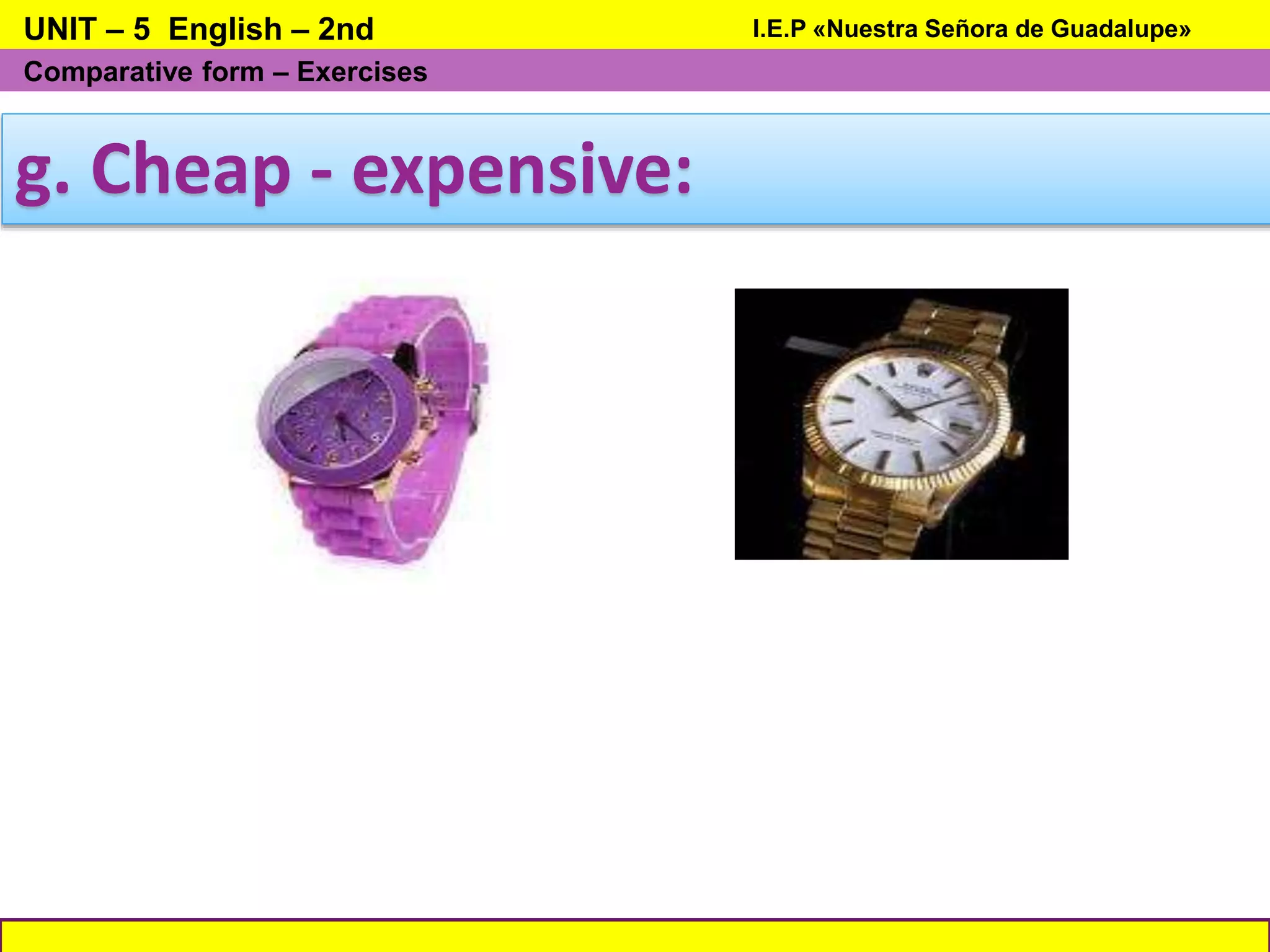 U5 comparative - exercises - 2 do-4a | PPTX | Fitness and Exercise | Healthy Living