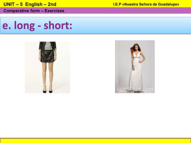 U5 comparative - exercises - 2 do-4a | PPT