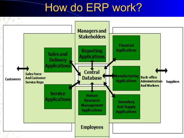 MIS Applications: Enterprise Resource Planning (ERP), MIS and ERP ...