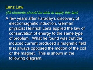 Grade 11, U5 L4-Electromagnetic Induction | PPT