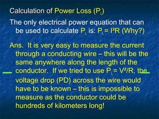 Grade 11, U5 L6, P-Loss and Transformer | PPT
