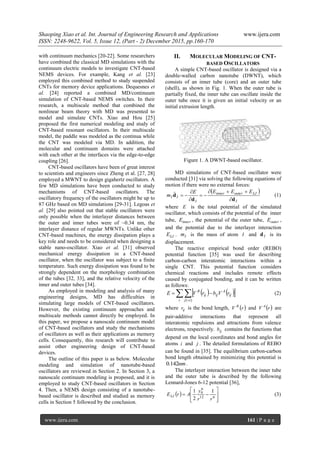 Studying nanotube-based oscillators and their application as memory cells via nanoscale ...