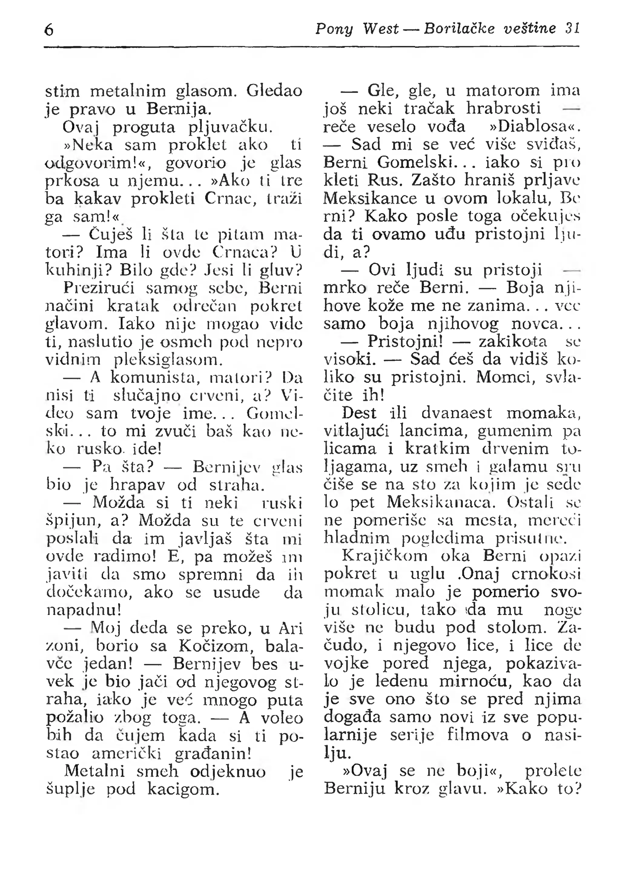 Nindja 031 derek finegan - hrabri umiru samo jednom | PDF