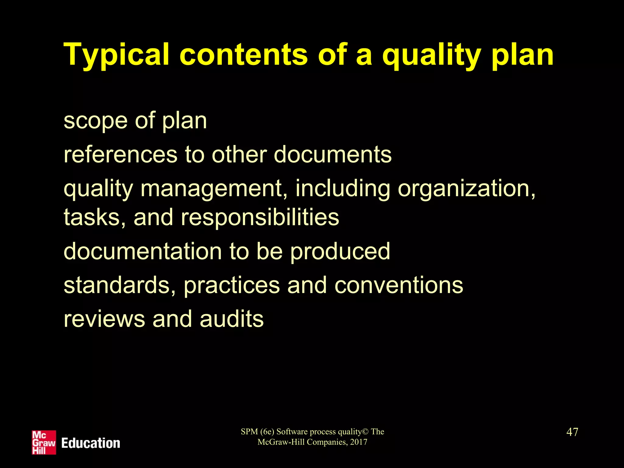 Chapter 13 Software Process Quality | PDF