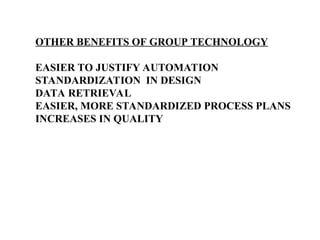 Unit 5 Group Technology in Computer Aided Design | PPT
